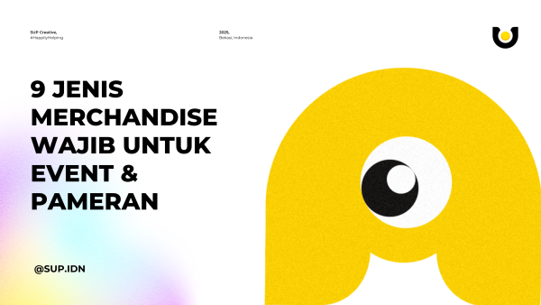9 Merchandise Terbaik untuk Event & Pameran Brand Kamu