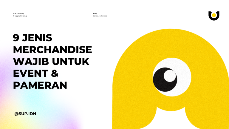 9 Merchandise Terbaik untuk Event & Pameran Brand Kamu